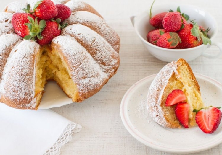 Preparation of the cake