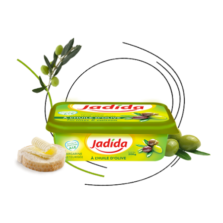 Jadida margarine with ovile oil