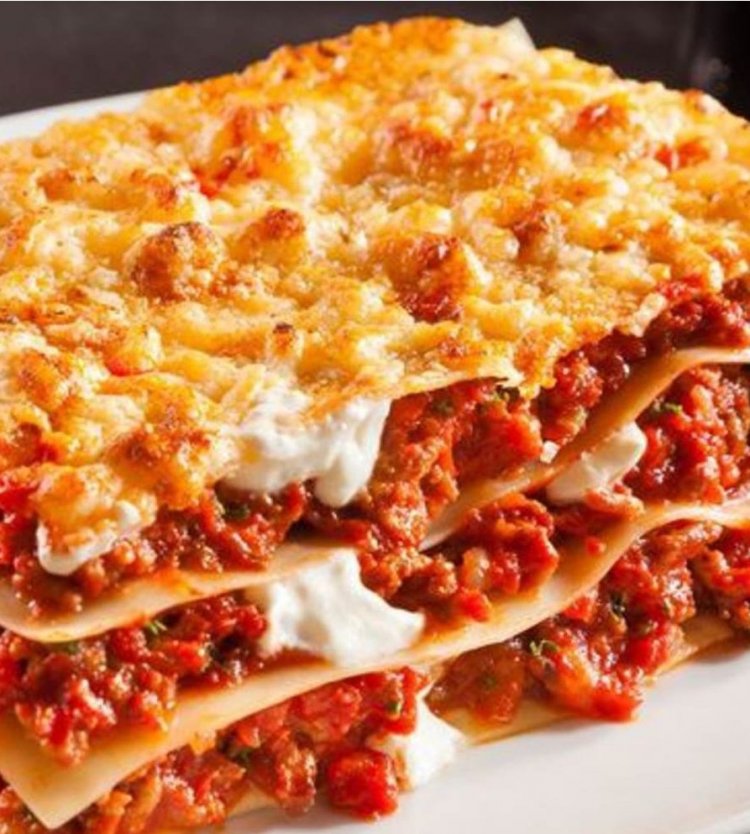 Lasagne avec pâte fraiche